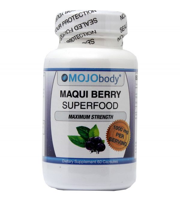 Maqui Berry Extract, 1000mg 60 Capsules, High Quality Superfood, Rich ...
